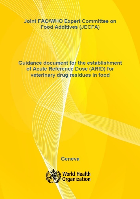 Guidance document for the establishment of Acute Reference Dose (ARfD ...